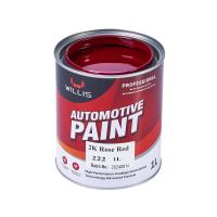 China 2K Rose Red 2K Solid Paint For Automobile / Advertising Mark OEM / ODM Accepted spray auto paint for sale