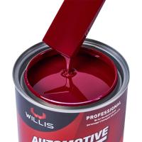 China 2K Rose Red 2K Solid Paint For Automobile / Advertising Mark OEM / ODM Accepted spray auto paint for sale