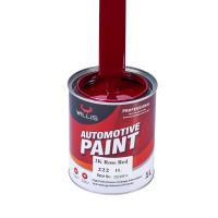 China 2K Rose Red 2K Solid Paint For Automobile / Advertising Mark OEM / ODM Accepted spray auto paint for sale