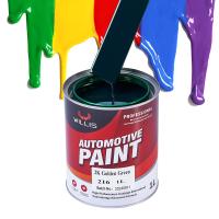 China Tough 2K Base Red UV Resistant Auto Refinish Paint Two Component Auto Refinish Paint Acrylic Color Paint for sale