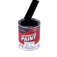 China Vehicle Touch Up Orange Red Green 2K Solid Paint 2K Extra Black Acrylic Paint Liquid Coating Automotive Car Paint for sale