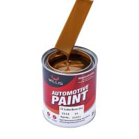 China Sparkle Electroplated Silver Metallic Automotive Paint Custom Color For Spray for sale