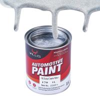 China 1L / 4L Glitter Acrylic Paint , Aluminum Powder Bright Silver Car Paint 1K Extra Coarse Silver for sale