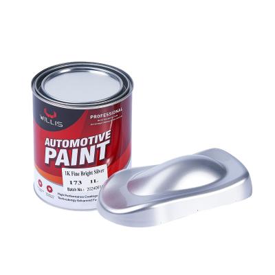 China Scratch Resistant Silver Metallic Automotive Paint Long Lasting 2 Years Shelf Life Metallic Automotive Paint for sale