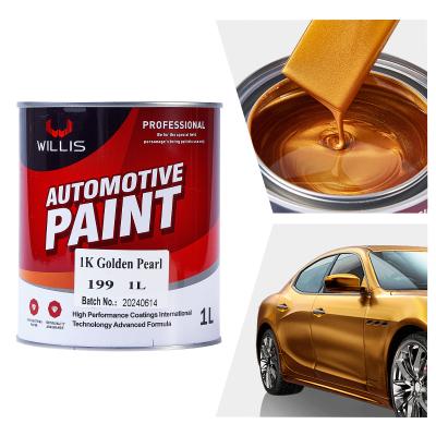 China 1K Silver Paint Acrylic 1K Golden Pearl 2K/1K Color Paint 1K Crystal Pearl Paint for sale
