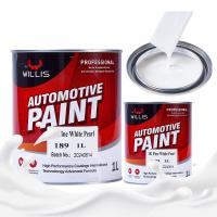 China 1K Fine White Pearl Car Paint with Strong Flickering Sensation for sale