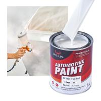 China 1K Super White Pearl Automotive Refinish Paint for a Smooth Finish for sale