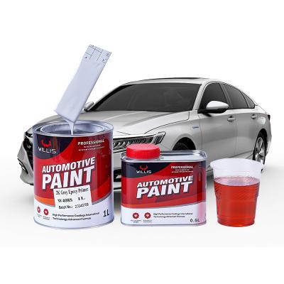 China White Epoxy Primer Automotive Primer Paint Dry Grinding Corrosion Resistant for sale