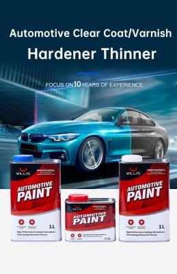 China Low Viscosity 2k Automotive Clear Coat Paint Mirror Effect Road Marking Paint for sale