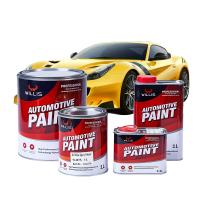 China High Solid Metallic Acrylic Paint ,  Touch Up Rose Gold Automotive Paint for sale