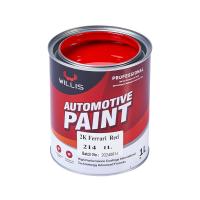 China Tough Red Colors Ferrari Red 2k Metallic Car Paint Auto Refinish Car Restoration for sale