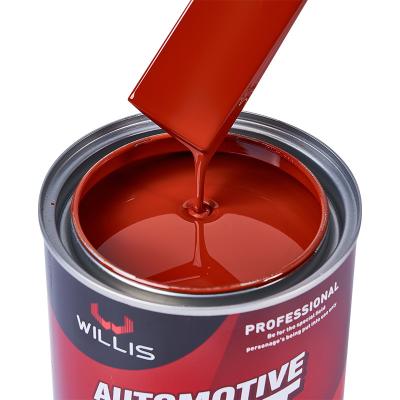 China Willis Spray Gun Easily Infiltrate 2 Pack Automotive Paint Purple Orange Red for sale