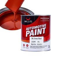 China Willis Spray Gun Easily Infiltrate 2 Pack Automotive Paint Purple Orange Red for sale