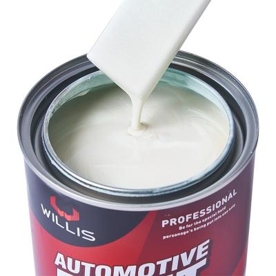 China 1K Basecoat Pearlescent White Pearl Metallic Car Paint for sale