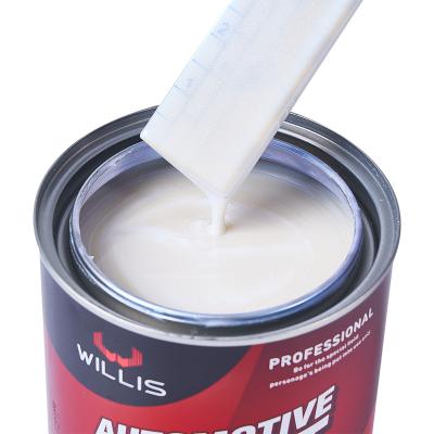 China Metallic Pigment Automotive Pearl Metallic Car Paint High Leveling Property Easy Construction for sale