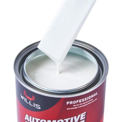 China Refinishing Golden Pearl Automotive Paint / Yellow Opaque Acrylic Lacquer Spray Paint Thinner Automotive Car Paint for sale