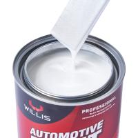 China Acrylic Lacquer Metallic Pearl White Paint for sale