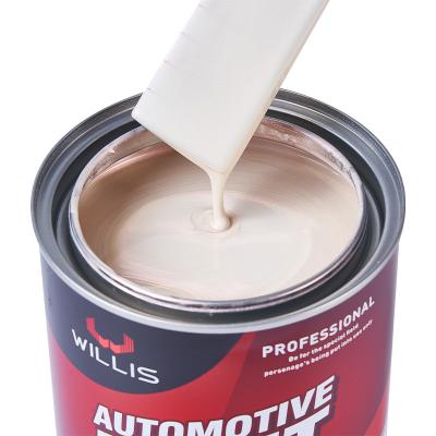 China Pearl Automotive Paint 1K Basecoat Red/Blue Weather Resistant Clear Coat Hardener Thinner for sale