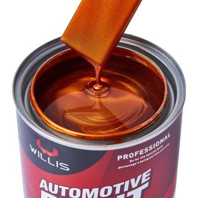 China Metal Bucket 1k Primer Pearl White Car Paint Weather Resistance For Billboards Liquid Coating Automotive Car Paint for sale