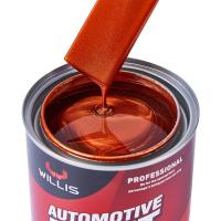 China Non Toxic Midnight Blue Pearl Car Paint Liquid Rustoleum Automotive Paint 2K/1K Color Paint 1K Pearl Paint for sale