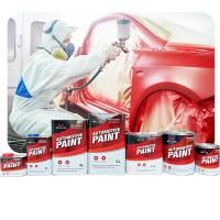 China Medium Volatilization Speed Metallic Car Paint , Glossy Clear Lacquer Spray For Cars for sale