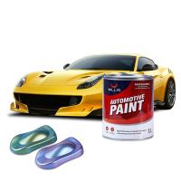 China 20KG Metallic Blue Car Paint Suitable For Metal Surfaces Long Lasting for sale