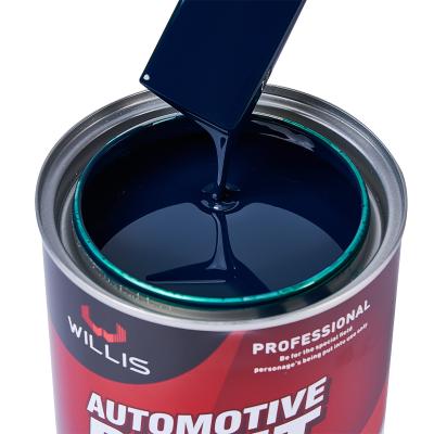 China OEM Auto Paint Factory Supply 2K Bluish Green Hot Selling Multiple Colors Acrylic Liquid Coating Spray for Cars Hardener Thinner for sale