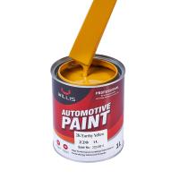 China 2K Factory Direct Acrylic Liquid Paint Earthy Yellow with Metallic Finish for Cars Coating & Paint Product Car Refinish Coating for sale