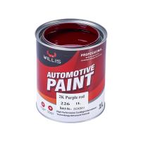 China High Quality 2K Purple Red Metallic Auto Paint Hot Selling OEM Factory Supply Acrylic Resin Liquid Car Repair Coating for sale