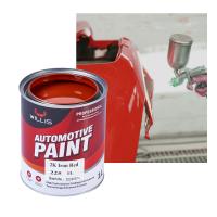 China High Quality 2K Iron Red Automotive Coating Factory Supply OEM Available Car Painting Refinish Color Paint for sale