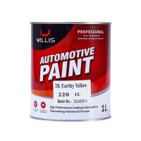 China Customizable Color 2K Solid Paint with Multiple Colors and Free Sample for Spray Application for sale