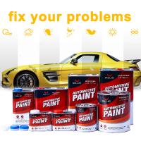 China Red 2K Solid Paint With 1L 4L 20L Sizes And 2 Years Shelf Life For Automotive Spray Application，Made In China for sale