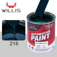 China Willis Brand Customizable Color 2k Solid Paint With Acrylic Resin For High Gloss Automotive Finishes，Car Paint Thinner/Hardener for sale