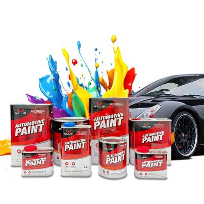 China High Solid Anti-Yellowing UV Curing Varnish Paint Kit Clear Acrylic Resin Automotive Coating Liquid Effective Hardener Varnish for sale