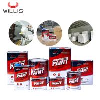 China High Solid 2K Acrylic Clear Coat Automotive Refinish Transparent Car Paint Varnish Liquid Sprayed Basecoat for sale