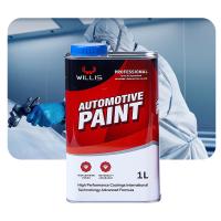 China High Solid Automotive Refinish Paint Anti-Yellowing Clear Coat Acrylic Resin Varnish Containing Hardener High Coating Paint for sale