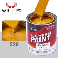 China WILLIS Customizable 2K Single Component Acrylic Pearl Auto Paint Color Resin Liquid Coating Application Spray Model 220 Various for sale