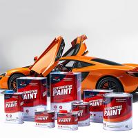 China Chinese Red Acrylic Resin Automotive Paint Solid 2K Automotive Repair Paint with Automotive Thinner Spray for Plastic Coating for sale