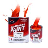 China Professional Quality WILLIS 2K Car Paint with Delicate Texture for Plastic Coating & Boat Paint Spray Application for sale
