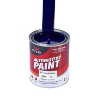 China Factory Supply WILLIS 2K Greenlish Blue Car Paint Liquid Coating Automotive Top Coat Acrylic Resin Basecoat for Plastic Coating for sale