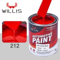 China WILLIS 212 2K Car Paint Liquid Coating Spray Application Enhance Vehicle Grade & Taste Exquisite Craftsmanship Quality for sale