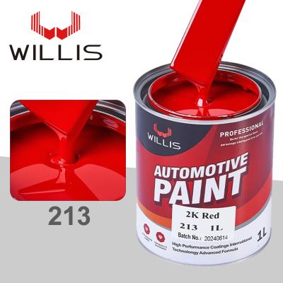 China WILLIS 213 2K Acrylic Spray Paint Liquid High Gloss Car Paint Coating for Repair for sale