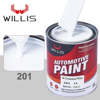 China WILLIS Model 201 2K Acrylic Resin Car Paint-Wear & Scratch Resistant Long-Lasting Bright Spray Paint for Cars Boats & Plastic for sale