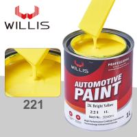 China Hot Selling WILLIS OEM Auto Paint 2K Boat & Car Topcoat with Multiple Colors Acrylic Liquid Includes Paint Thinner Spray for sale