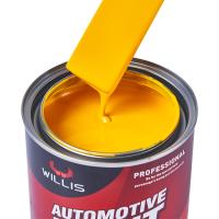 China WILLIS Mixed Acrylic Resin 2K Automotive & Boat Paint Liquid Coating Spray Paint with Plastic Coating for sale