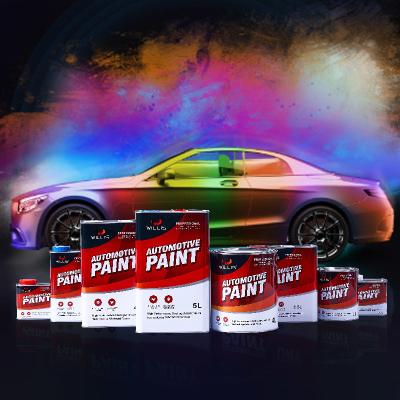 China Wholesale WILLIS 1K & 2K Basecoat Acrylic Colorful Liquid Boat & Automotive Paint for Car & Appliance Spray Application for sale