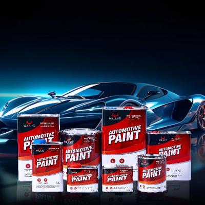 China Wholesale 1K & 2K Basecoat Acrylic Resin Colorful Liquid Coating for Car & Appliance Spray Application for sale