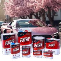 China WILLIS 206 2K Car Refinishing Paint Auto Body Refinish Spray Paint Solid Colors High Gloss Blue Acrylic Coating Metal for sale