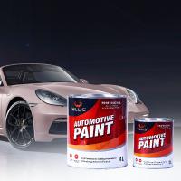China WILLIS 206 2K Car Refinishing Paint Auto Body Refinish Spray Paint Solid Colors High Gloss Blue Acrylic Coating Metal for sale
