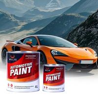 China 2k Car Refinishing Paint Auto Body Refinish Paint Solid Colors High Gloss Blue Spray Liquid Coating Acrylic Resin for sale
